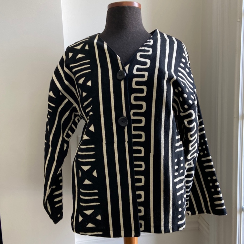 New Mud Cloth Jacket - Gem